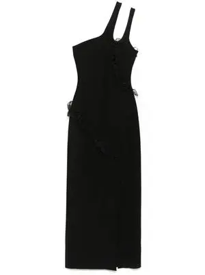 NENSI DOJAKA Nadia Midi Dress - Black