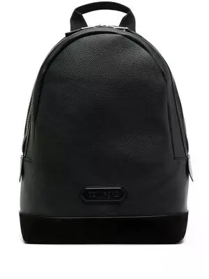 TOM FORD Leather Backpack - Black