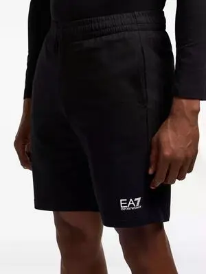 EA7 Logo-print Shorts