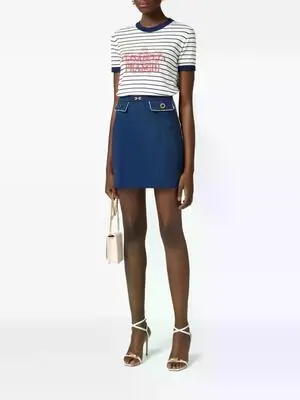 Elisabetta Franchi Logo T-shirt