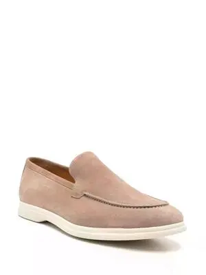 Tagliatore Suede Loafers - Grey