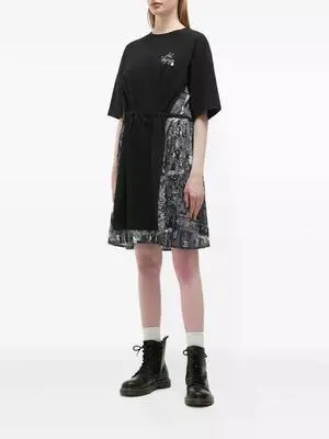 MUSIUM DIV. Layered Mini Dress - Black
