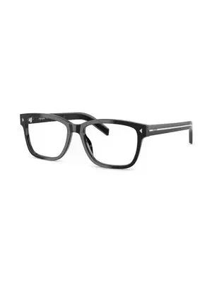 Prada Square Frame Glasses - Black