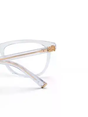 Miu Miu Logo Glasses