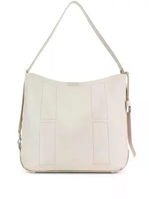 Hogan Leather Shoulder Bag - White