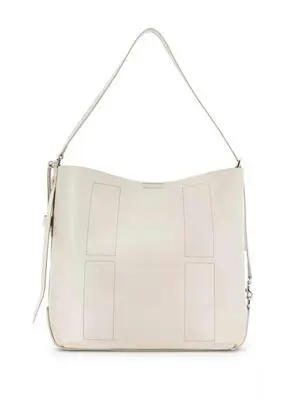 Hogan Leather Shoulder Bag - White