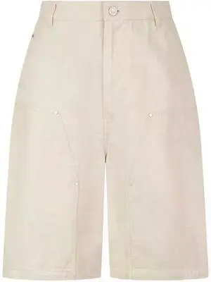 STUDIO TOMBOY Contrast-stitching Shorts - Neutrals