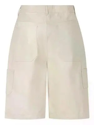 STUDIO TOMBOY Contrast-stitching Shorts - Neutrals