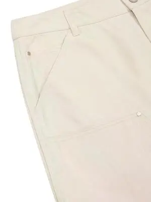 STUDIO TOMBOY Contrast-stitching Shorts - Neutrals