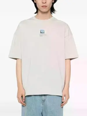 MUSIUM DIV. Graphic-print T-shirt - Grey