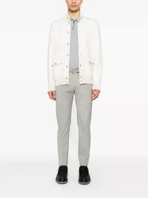 FAY Jersey Bomber Jacket - Neutrals