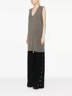 Rick Owens V-neck Sleeveless Top