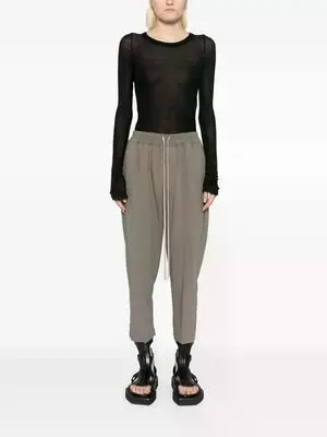 Rick Owens Drawstring Astaires Cropped Trousers