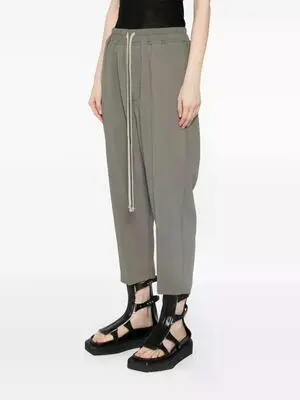Rick Owens Drawstring Astaires Cropped Trousers