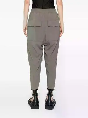Rick Owens Drawstring Astaires Cropped Trousers