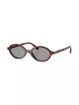 Miu Miu Oval-frame Sunglasses