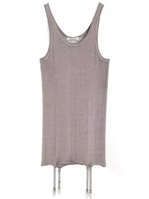 LEMAIRE Seamless Wool Tank Top - Pink