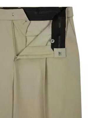 STUDIO TOMBOY Pleat-detail Trousers - Neutrals