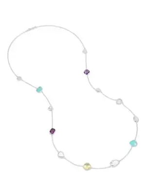 DOWER & HALL Gemstone Necklace - Silver