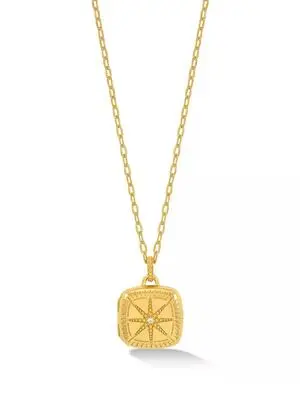 DOWER & HALL Stellar Talisman Necklace - Gold
