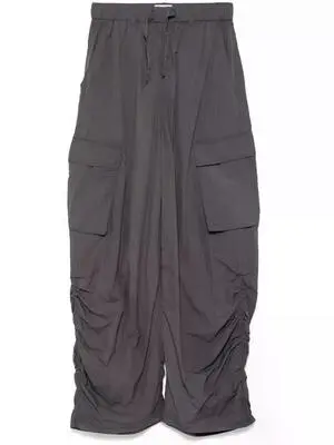Izzue Drawstring Cargo Trousers - Grey