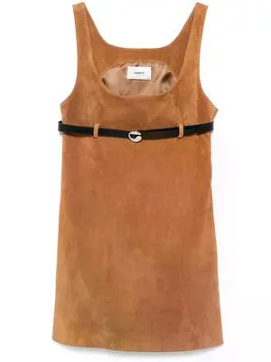 Coperni Belted Mini Dress