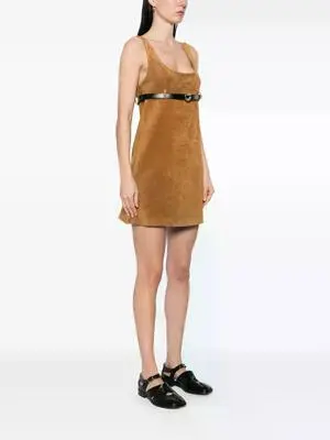 Coperni Belted Mini Dress