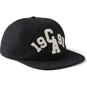 COTTON ON Cotton On 6 Panel Ball Cap Black California