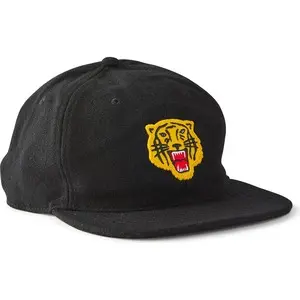 COTTON ON Cotton On 6 Panel Ball Cap Black Tiger Ball