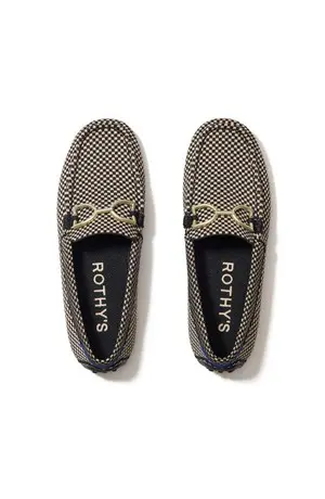 Rothy's The Double Bit Loafer - Classic Micro Check