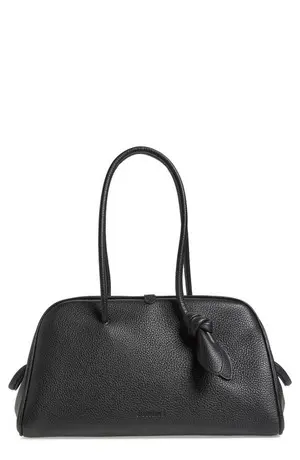 Jacquemus Le Turismo Leather Bowling Bag - Black