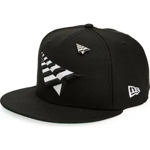 PAPER PLANES Original Crown 9fifty Twill Cap - Black