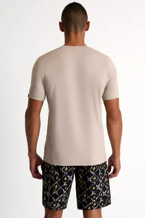 Shan Microfiber Crew Neck T-shirt