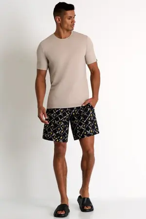 Shan Microfiber Crew Neck T-shirt