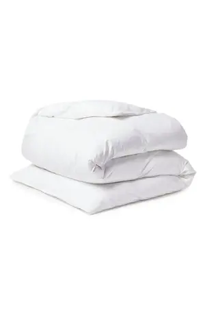 COYUCHI Heritage Set Of 2 400 Thread Count Organic Cotton Percale Pillowcases - Alpine White