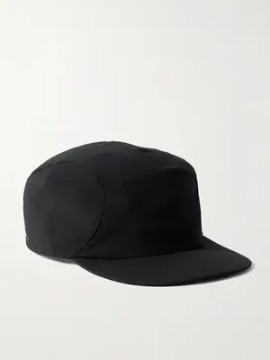 PORTAL Radius Logo-print Recycled-shell Cap - Black