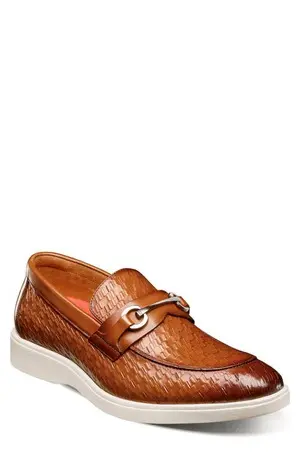STACY ADAMS Salyer Bit Loafer - Tan