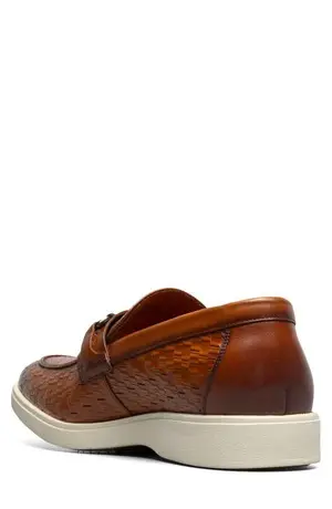 STACY ADAMS Salyer Bit Loafer - Tan