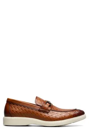 STACY ADAMS Salyer Bit Loafer - Tan
