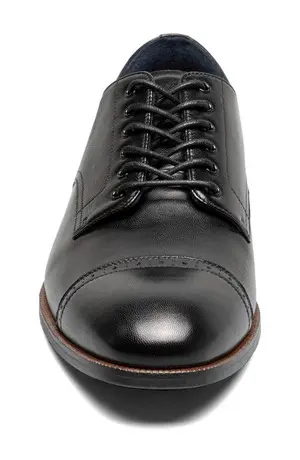 STACY ADAMS William Cap Toe Oxford - Black