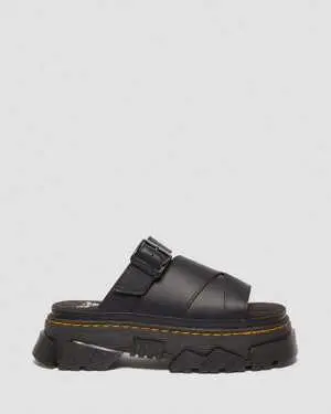 Dr. Martens Mattison Platform Slide Sandals - Black