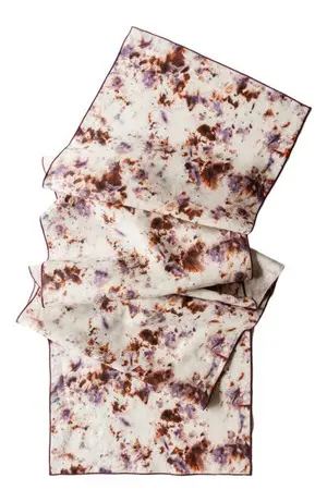 GOLDIE HOME Rose Marble Runner - Rose Marble Plum Trim