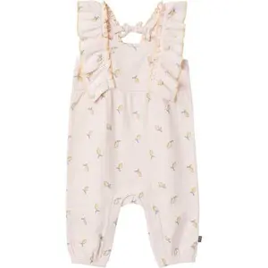 MODERN MOMENTS™ BY GERBER Ruffles Romper - Rose Lemons