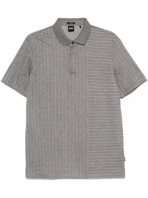 BOSS Mixed-stripes Polo Shirt
