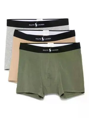 Polo Ralph Lauren Logo-waistband Boxers - Grey