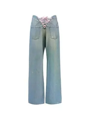 SEEN USERS Pull To Open Jeans - Blue