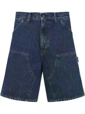 Carhartt Work In Progress Cotton Denim Shorts - Blue