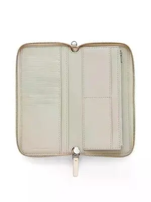 Marc Jacobs The Leather Continental Wallet - Neutrals