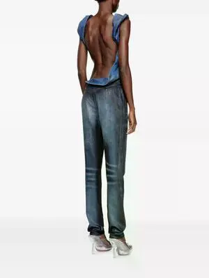 DIESEL® Asymmetric-design Jumpsuit - Blue
