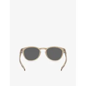 Oakley Latch Round-frame Sunglasses - Brown